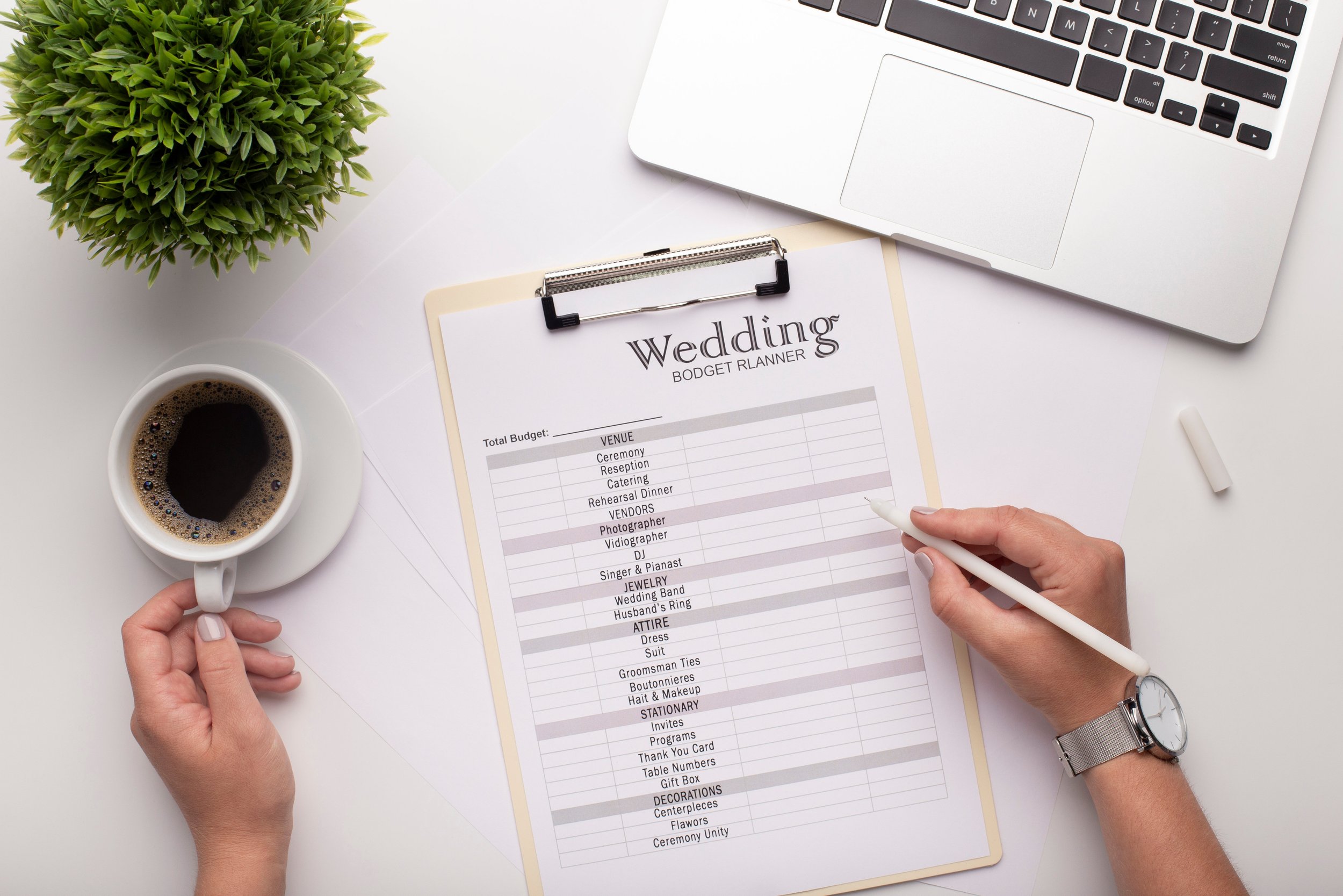 How to Create a Wedding Budget | TeNeil Hartley Events